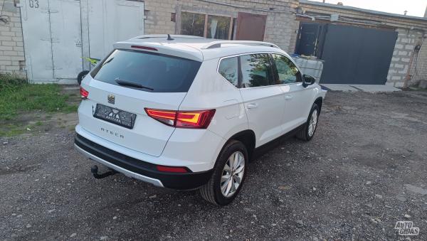 Белый Сеат Ateca 2019 в Алитус, объемом двигателя 1.00 л и пробегом 154 тыс. км за 10999 €, фото 6 на AUTOMOTO.COM.LV