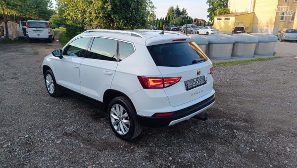 Белый Сеат Ateca 2019 в Алитус, объемом двигателя 1.00 л и пробегом 154 тыс. км за 10999 €, фото 7 на AUTOMOTO.COM.LV