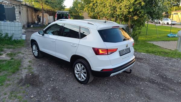 Белый Сеат Ateca 2019 в Алитус, объемом двигателя 1.00 л и пробегом 154 тыс. км за 10999 €, фото 9 на AUTOMOTO.COM.LV