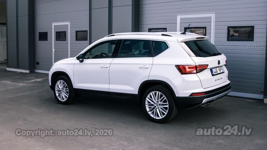 White SEAT Ateca 2017 in Parnu, with an engine capacity of 1.40 L and mileage of 201 thousand km for 12900 €, photo 3 on AUTOMOTO.COM.LV