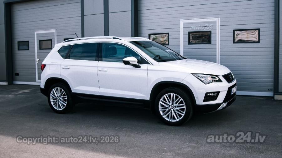 White SEAT Ateca 2017 in Parnu, with an engine capacity of 1.40 L and mileage of 201 thousand km for 12900 €, photo 7 on AUTOMOTO.COM.LV