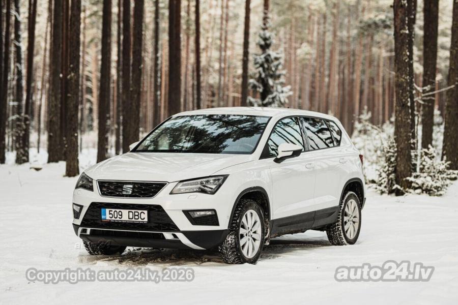 Balts SEAT Ateca 2019 Tartu, ar dzinēja tilpumu 1.60 L un nobraukumu 85 tūkst. km par 17900 €, foto 2 vietnē AUTOMOTO.COM.LV