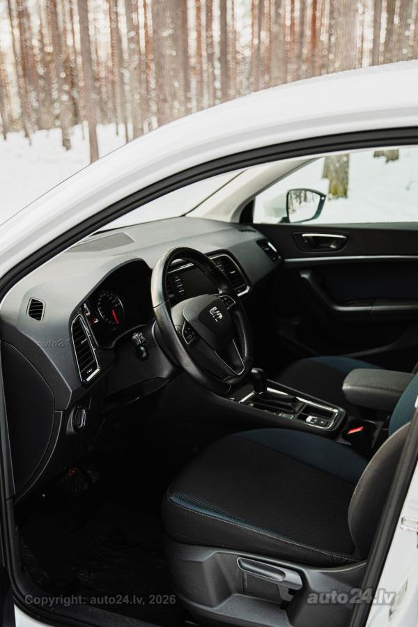 White SEAT Ateca 2019 in Tartu, with an engine capacity of 1.60 L and mileage of 85 thousand km for 17900 €, photo 11 on AUTOMOTO.COM.LV