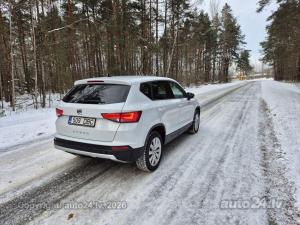 White SEAT Ateca 2019 in Tallinn, with an engine capacity of 1.60 L and mileage of 93 thousand km for 18390 €, photo 4 on AUTOMOTO.COM.LV