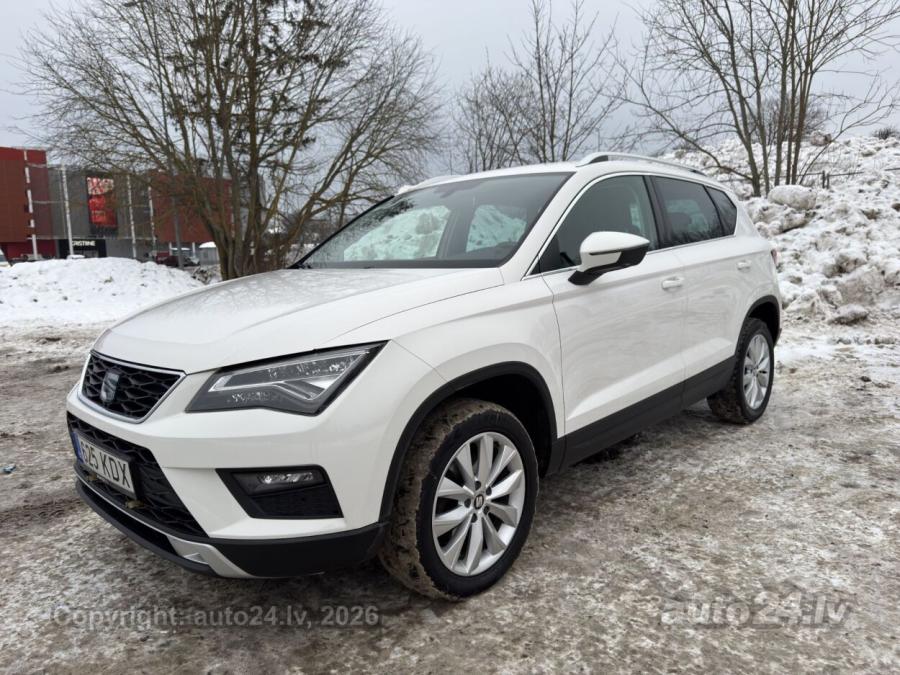 White SEAT Ateca 2019 in Tallinn, with an engine capacity of 1.60 L and mileage of 246 thousand km for 12490 €, photo 3 on AUTOMOTO.COM.LV
