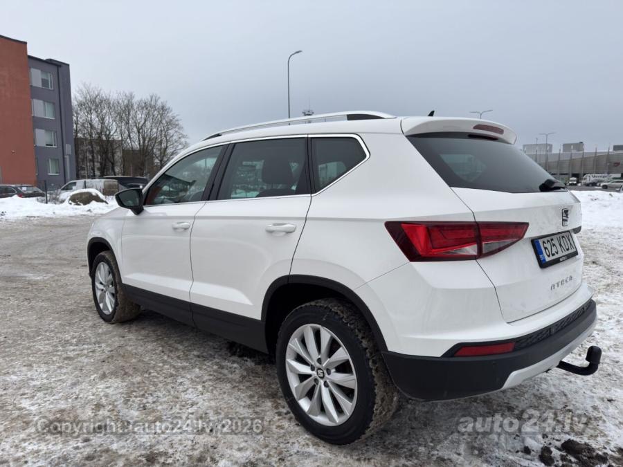 White SEAT Ateca 2019 in Tallinn, with an engine capacity of 1.60 L and mileage of 246 thousand km for 12490 €, photo 4 on AUTOMOTO.COM.LV