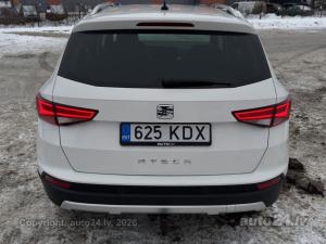 White SEAT Ateca 2019 in Tallinn, with an engine capacity of 1.60 L and mileage of 246 thousand km for 12490 €, photo 5 on AUTOMOTO.COM.LV