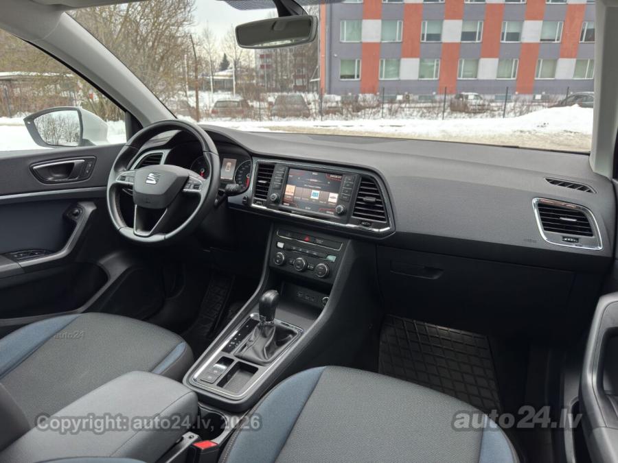 White SEAT Ateca 2019 in Tallinn, with an engine capacity of 1.60 L and mileage of 246 thousand km for 12490 €, photo 7 on AUTOMOTO.COM.LV