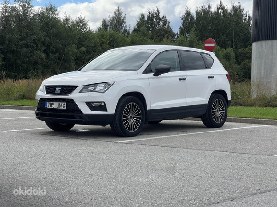 White SEAT Ateca 2019 in Tartu, with an engine capacity of 1.60 L and mileage of 176 thousand km for 11200 €, photo 1 on AUTOMOTO.COM.LV