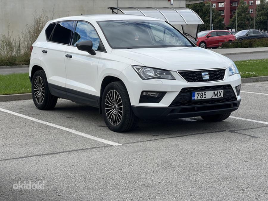 White SEAT Ateca 2019 in Tartu, with an engine capacity of 1.60 L and mileage of 176 thousand km for 11200 €, photo 8 on AUTOMOTO.COM.LV