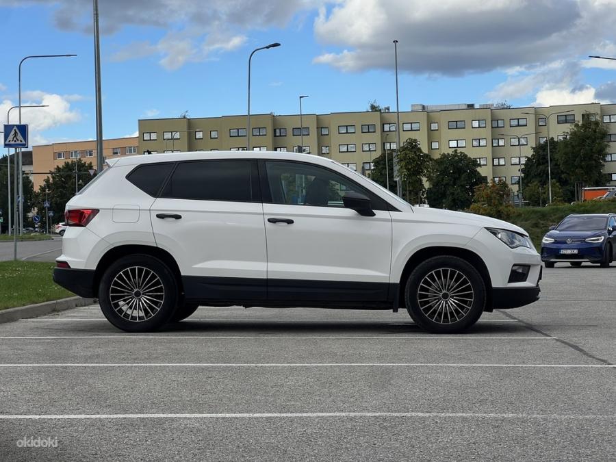 White SEAT Ateca 2019 in Tartu, with an engine capacity of 1.60 L and mileage of 176 thousand km for 11200 €, photo 19 on AUTOMOTO.COM.LV