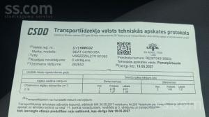 Melns SEAT Cordoba 2007 Rēzekne, ar dzinēja tilpumu 1.40 L un nobraukumu 282 tūkst. km par 1550 €, foto 15 vietnē AUTOMOTO.COM.LV