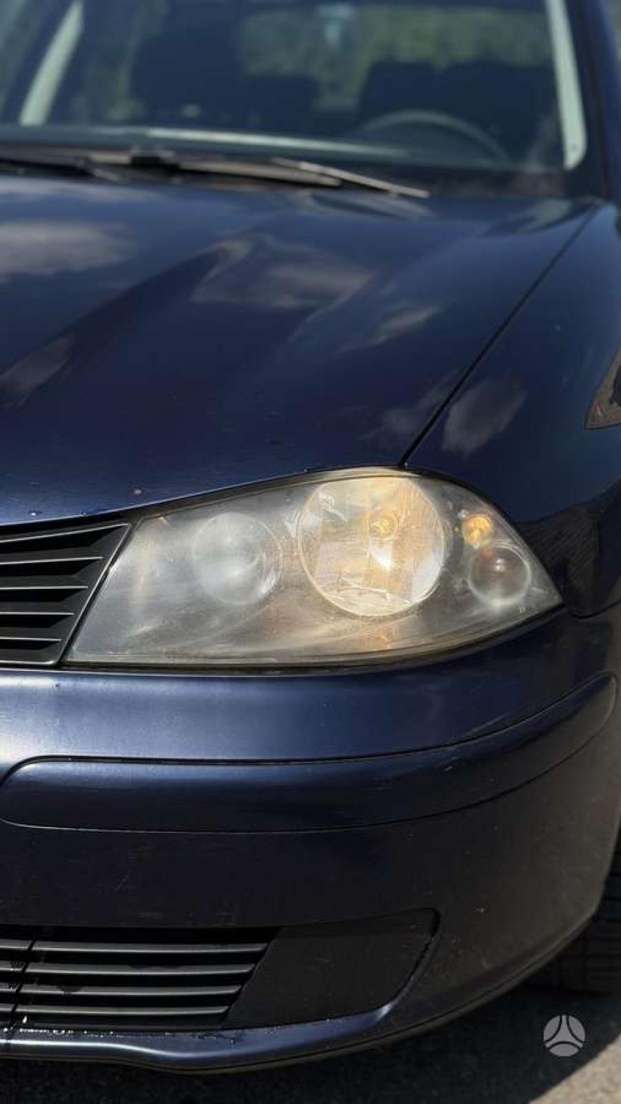 Blue SEAT Cordoba 2006 in Vilnius, with an engine capacity of 1.39 L and mileage of 184 thousand km for 950 €, photo 7 on AUTOMOTO.COM.LV