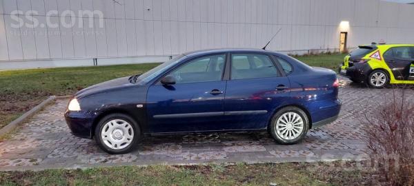Blue SEAT Cordoba 2007 in Riga, with an engine capacity of 1.40 L and mileage of 160 thousand km for 1100 €, photo 5 on AUTOMOTO.COM.LV