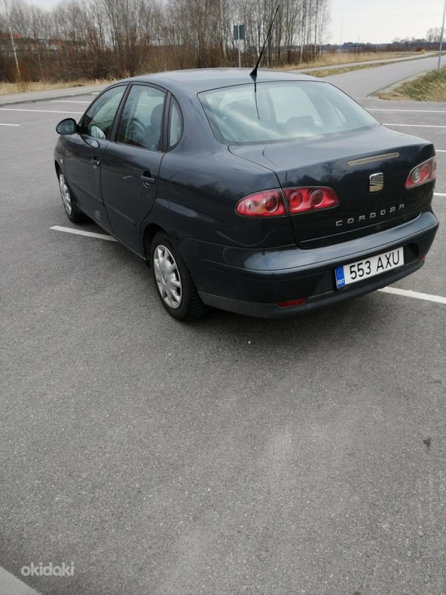 Grey SEAT Cordoba 2006 in Saue, with an engine capacity of 1.40 L and mileage of 315 thousand km for 599 €, photo 24 on AUTOMOTO.COM.LV