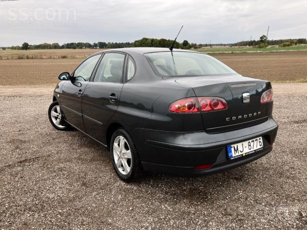 Pelēks SEAT Cordoba 2008 Talsi, ar dzinēja tilpumu 1.90 L un nobraukumu 0 tūkst. km par 1700 €, foto 4 vietnē AUTOMOTO.COM.LV