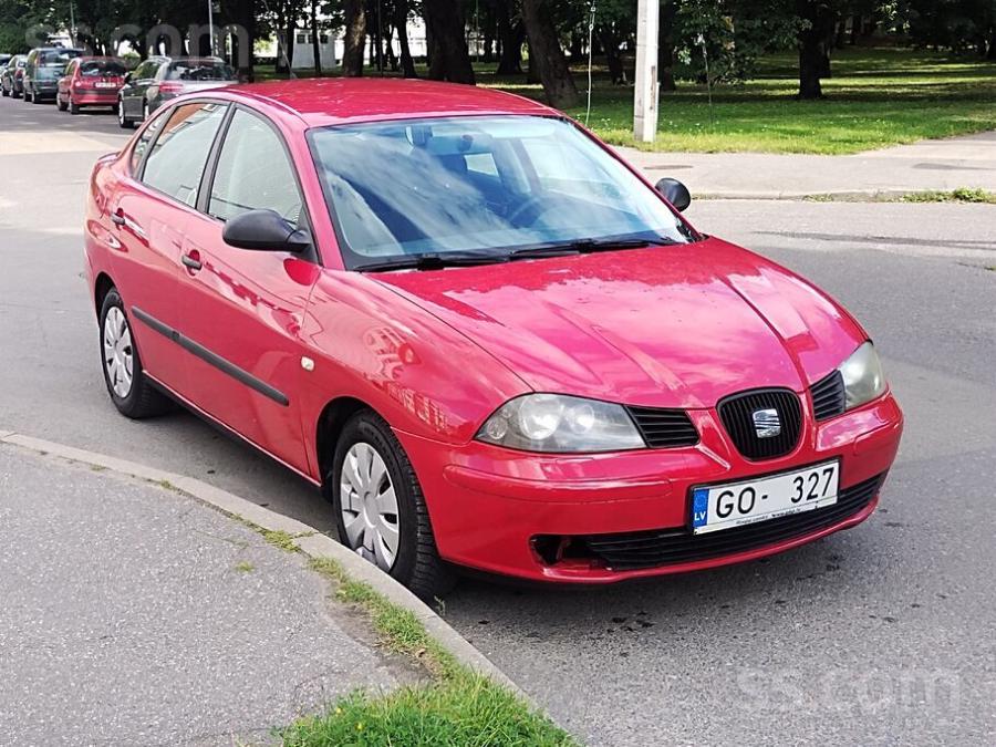 Red SEAT Cordoba 2007 in Riga, with an engine capacity of 1.90 L and mileage of 0 thousand km for 1400 €, photo 1 on AUTOMOTO.COM.LV