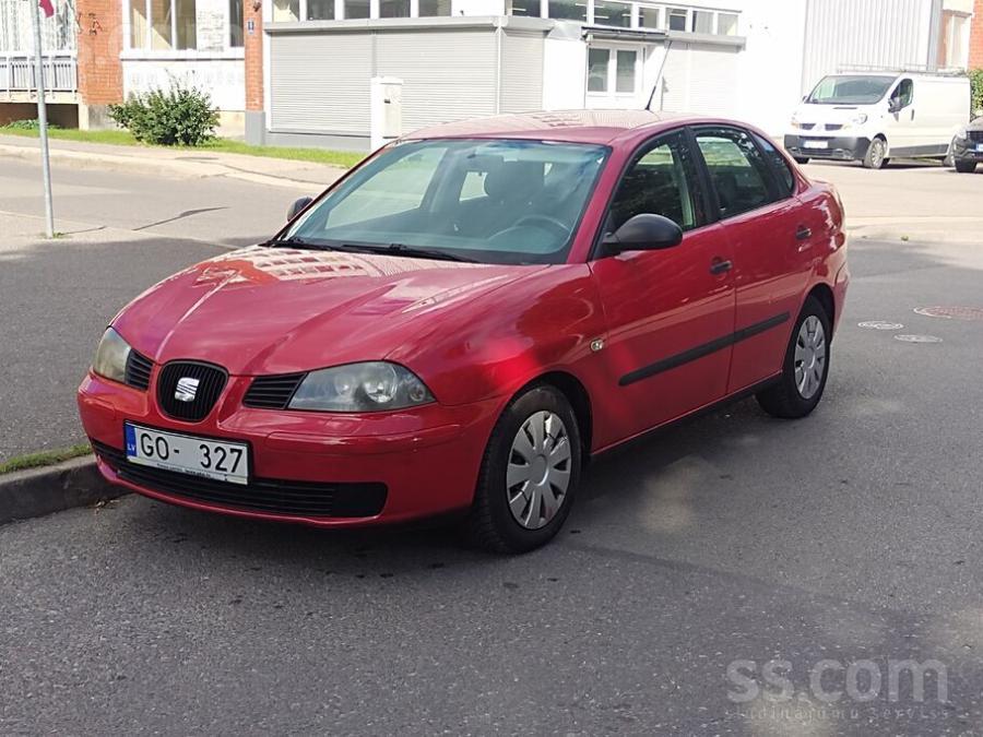 Red SEAT Cordoba 2007 in Riga, with an engine capacity of 1.90 L and mileage of 0 thousand km for 1400 €, photo 3 on AUTOMOTO.COM.LV