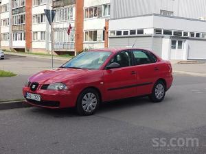Red SEAT Cordoba 2007 in Riga, with an engine capacity of 1.90 L and mileage of 0 thousand km for 1400 €, photo 4 on AUTOMOTO.COM.LV
