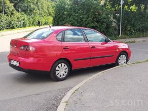 Red SEAT Cordoba 2007 in Riga, with an engine capacity of 1.90 L and mileage of 0 thousand km for 1400 €, photo 7 on AUTOMOTO.COM.LV