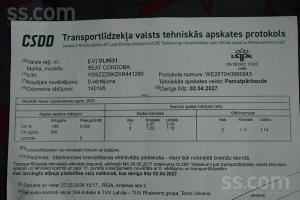 Сеат Кордоба 2000 в Рига, объемом двигателя 1.60 л и пробегом 140 тыс. км за 1690 €, фото 16 на AUTOMOTO.COM.LV
