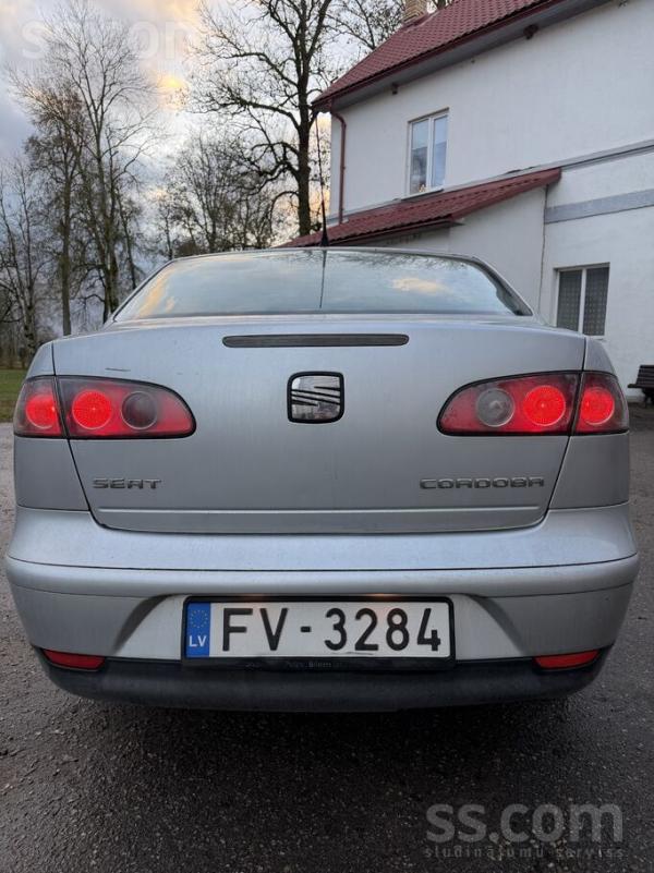 SEAT Cordoba 2006 Dobele, ar dzinēja tilpumu 1.40 L un nobraukumu 153 tūkst. km par 1100 €, foto 1 vietnē AUTOMOTO.COM.LV