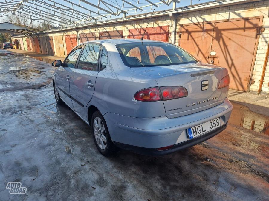 SEAT Cordoba 2006 Kauņa, ar dzinēja tilpumu 1.50 L un nobraukumu 270 tūkst. km par 680 €, foto 7 vietnē AUTOMOTO.COM.LV