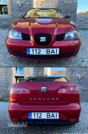 SEAT Cordoba 2007 Tallina, ar dzinēja tilpumu 1.60 L un nobraukumu 143 tūkst. km par 999 €, foto 5 vietnē AUTOMOTO.COM.LV