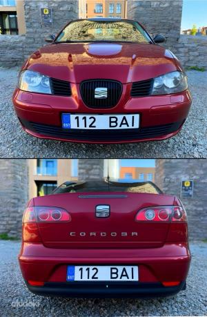 SEAT Cordoba 2007 Tallina, ar dzinēja tilpumu 1.60 L un nobraukumu 143 tūkst. km par 999 €, foto 20 vietnē AUTOMOTO.COM.LV