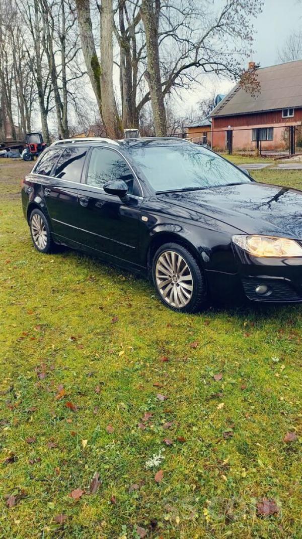 Black SEAT Exeo 2012 in Tukums, with an engine capacity of 2.00 L and mileage of 0 thousand km for 3200 €, photo 2 on AUTOMOTO.COM.LV