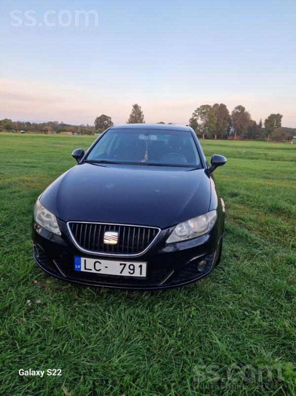 Melns SEAT Exeo 2009 Jēkabpils, ar dzinēja tilpumu 2.00 L un nobraukumu 371 tūkst. km par 4990 €, foto 8 vietnē AUTOMOTO.COM.LV