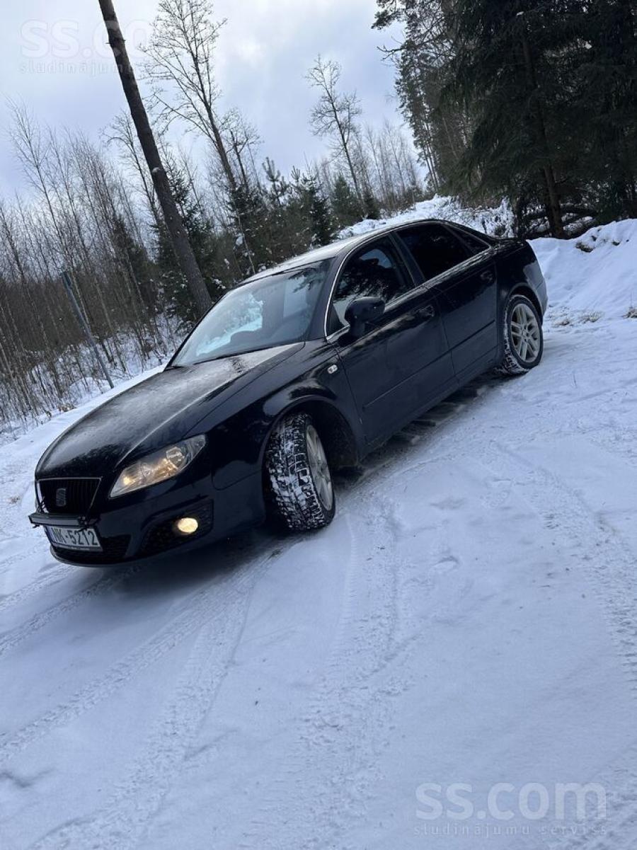 Melns SEAT Exeo 2010 Gulbene, ar dzinēja tilpumu 2.00 L un nobraukumu 349 tūkst. km par 4000 €, foto 6 vietnē AUTOMOTO.COM.LV