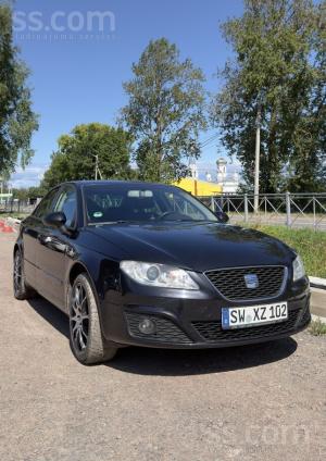 Melns SEAT Exeo 2012 Rīga, ar dzinēja tilpumu 1.80 L un nobraukumu 160 tūkst. km par 6000 €, foto  vietnē AUTOMOTO.COM.LV