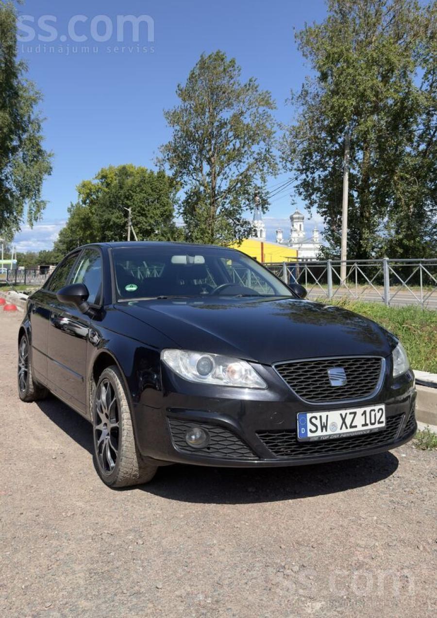 Melns SEAT Exeo 2012 Rīga, ar dzinēja tilpumu 1.80 L un nobraukumu 160 tūkst. km par 6000 €, foto 1 vietnē AUTOMOTO.COM.LV