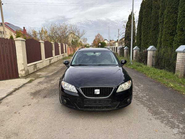 Black SEAT Exeo 2009 in Jurbarkas, with an engine capacity of 1.97 L and mileage of 215 thousand km for 3000 €, photo 1 on AUTOMOTO.COM.LV