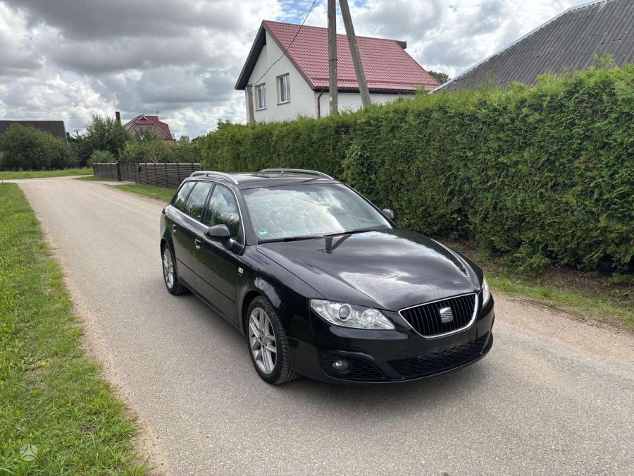 Melns SEAT Exeo 2009 Tauragė, ar dzinēja tilpumu 1.97 L un nobraukumu 216 tūkst. km par 3100 €, foto 3 vietnē AUTOMOTO.COM.LV