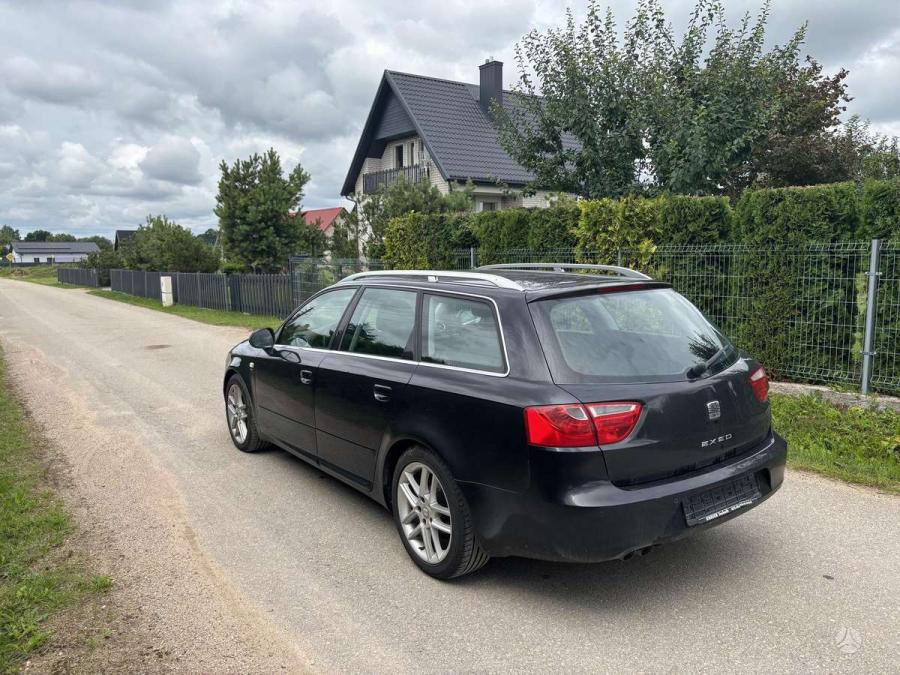 Melns SEAT Exeo 2009 Tauragė, ar dzinēja tilpumu 1.97 L un nobraukumu 216 tūkst. km par 3100 €, foto 7 vietnē AUTOMOTO.COM.LV