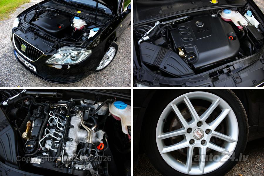 Melns SEAT Exeo 2009 Viljandi, ar dzinēja tilpumu 2.00 L un nobraukumu 207 tūkst. km par 4990 €, foto 6 vietnē AUTOMOTO.COM.LV