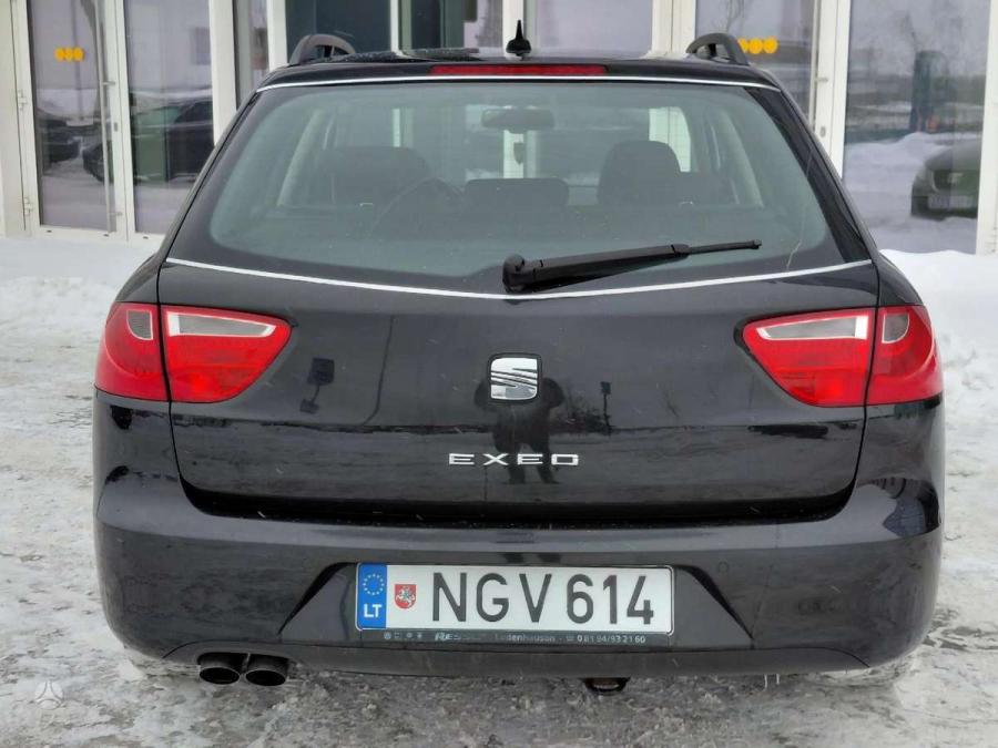 Melns SEAT Exeo 2010 Viļņa, ar dzinēja tilpumu 1.97 L un nobraukumu 361 tūkst. km par 3500 €, foto 5 vietnē AUTOMOTO.COM.LV