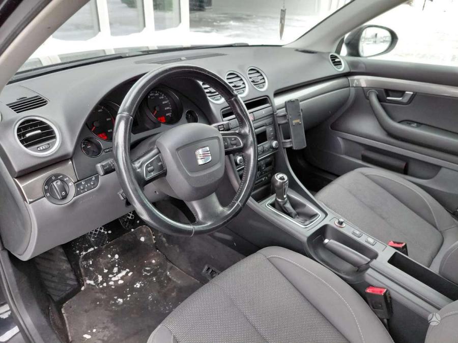Melns SEAT Exeo 2010 Viļņa, ar dzinēja tilpumu 1.97 L un nobraukumu 361 tūkst. km par 3500 €, foto 7 vietnē AUTOMOTO.COM.LV