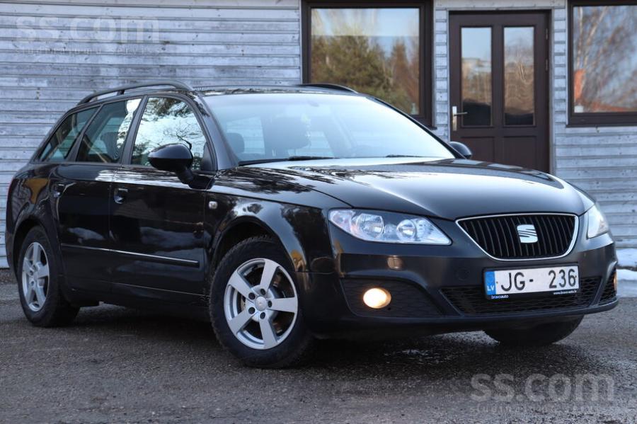 Melns SEAT Exeo 2010 Valmiera, ar dzinēja tilpumu 2.00 L un nobraukumu 0 tūkst. km par 2700 €, foto 3 vietnē AUTOMOTO.COM.LV