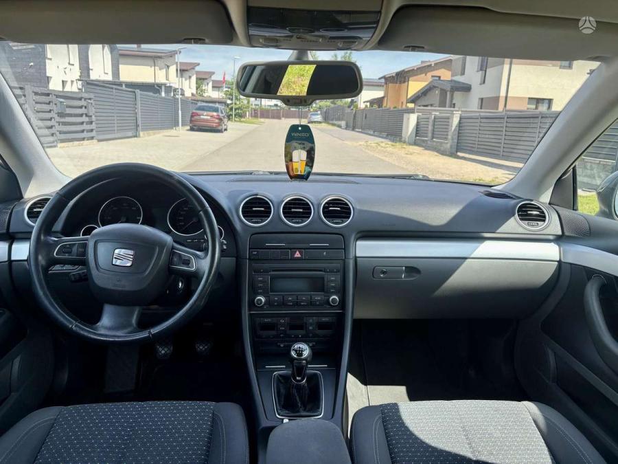 Melns SEAT Exeo 2010 Viļņa, ar dzinēja tilpumu 1.97 L un nobraukumu 213 tūkst. km par 2900 €, foto 10 vietnē AUTOMOTO.COM.LV