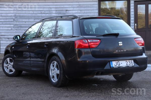 Melns SEAT Exeo 2010 Valmiera, ar dzinēja tilpumu 2.00 L un nobraukumu 406 tūkst. km par 2500 €, foto 4 vietnē AUTOMOTO.COM.LV