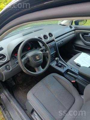 Black SEAT Exeo 2011 in Saldus, with an engine capacity of 2.00 L and mileage of 292 thousand km for 3550 €, photo 6 on AUTOMOTO.COM.LV