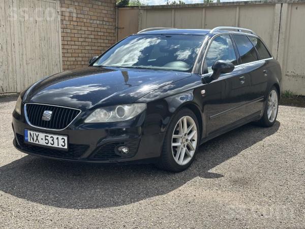 Melns SEAT Exeo 2011 Rēzekne, ar dzinēja tilpumu 2.00 L un nobraukumu 280 tūkst. km par 4150 €, foto 1 vietnē AUTOMOTO.COM.LV