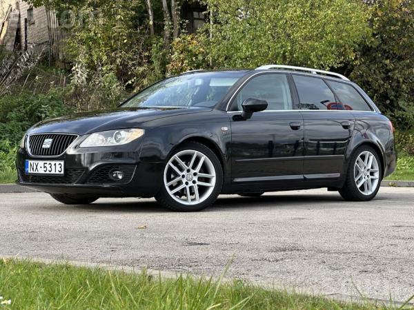 Melns SEAT Exeo 2011 Rēzekne, ar dzinēja tilpumu 2.00 L un nobraukumu 285 tūkst. km par 3950 €, foto 1 vietnē AUTOMOTO.COM.LV