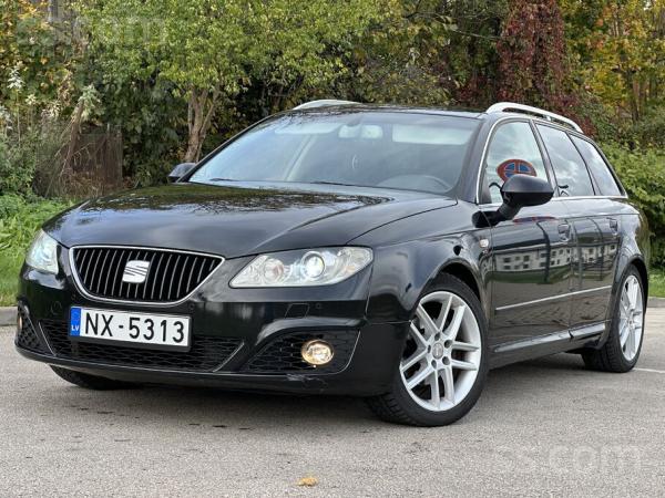 Melns SEAT Exeo 2011 Rēzekne, ar dzinēja tilpumu 2.00 L un nobraukumu 285 tūkst. km par 3950 €, foto 3 vietnē AUTOMOTO.COM.LV