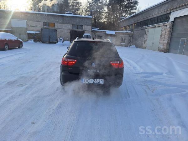 Black SEAT Exeo 2012 in Daugavpils, with an engine capacity of 2.00 L and mileage of 276 thousand km for 4100 €, photo 5 on AUTOMOTO.COM.LV