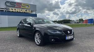 Black SEAT Exeo 2012 in Daugavpils, with an engine capacity of 2.00 L and mileage of 280 thousand km for 4850 €, photo 8 on AUTOMOTO.COM.LV
