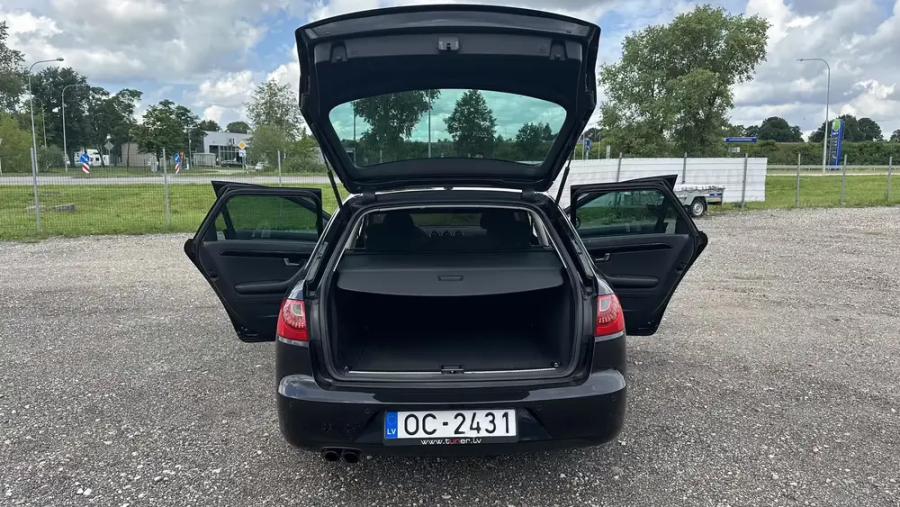 Black SEAT Exeo 2012 in Daugavpils, with an engine capacity of 2.00 L and mileage of 280 thousand km for 4850 €, photo 25 on AUTOMOTO.COM.LV